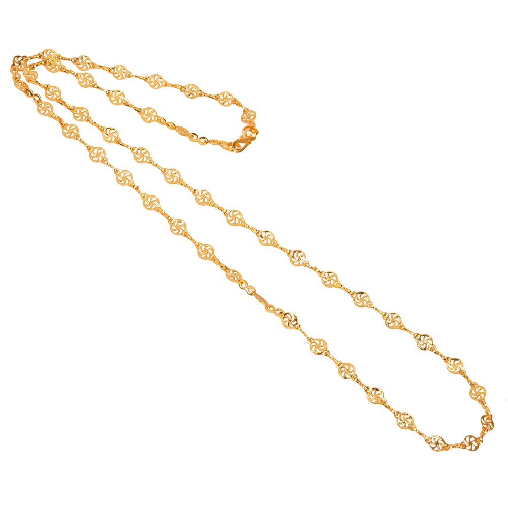 GOLD PLATED LONG CHAIN. – BD Jewelers Bangladesh